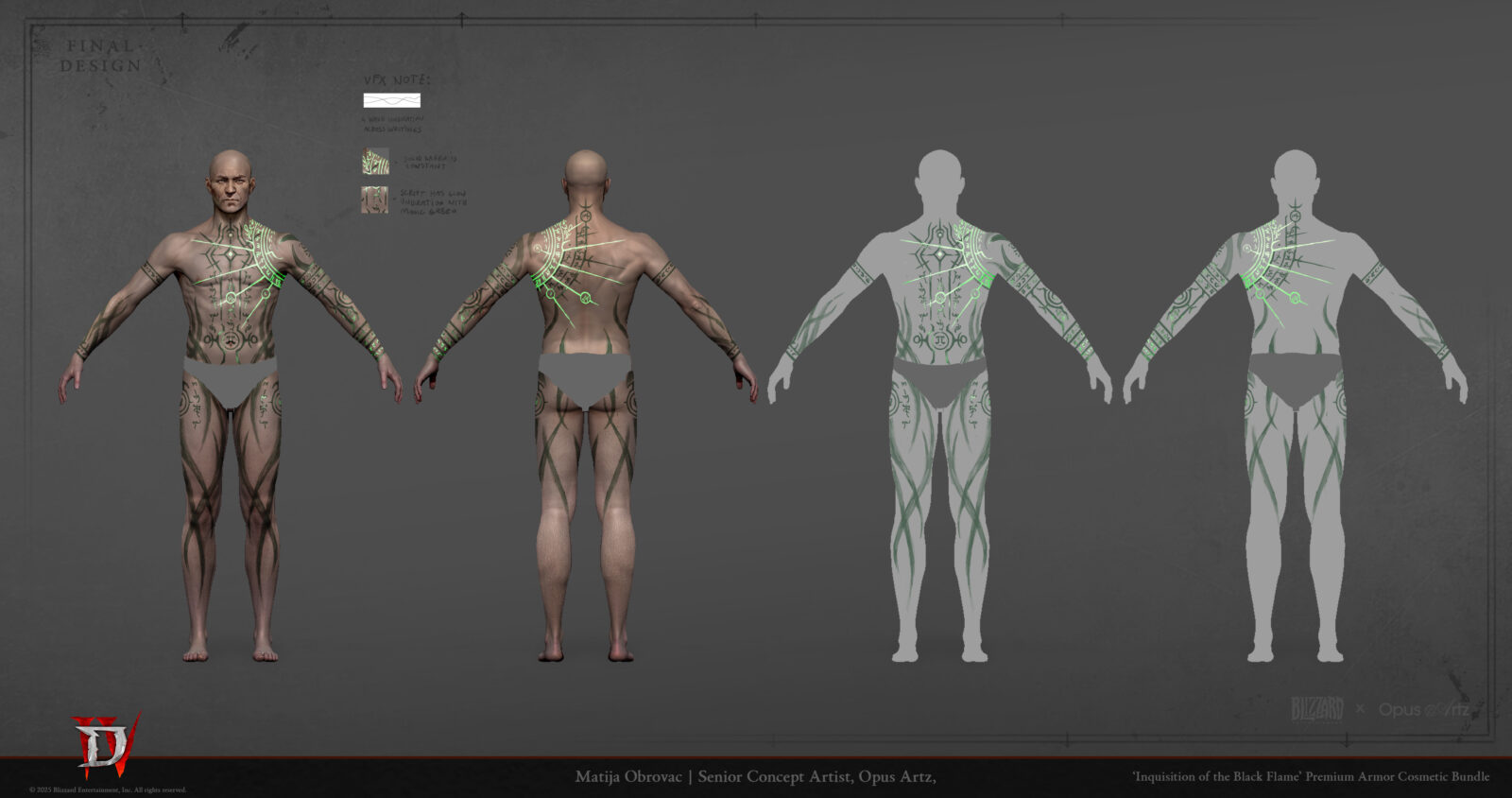 Diablo IV | Black Flame | Opus Artz ⛬ Videogame IP & Concept Art Studio ...