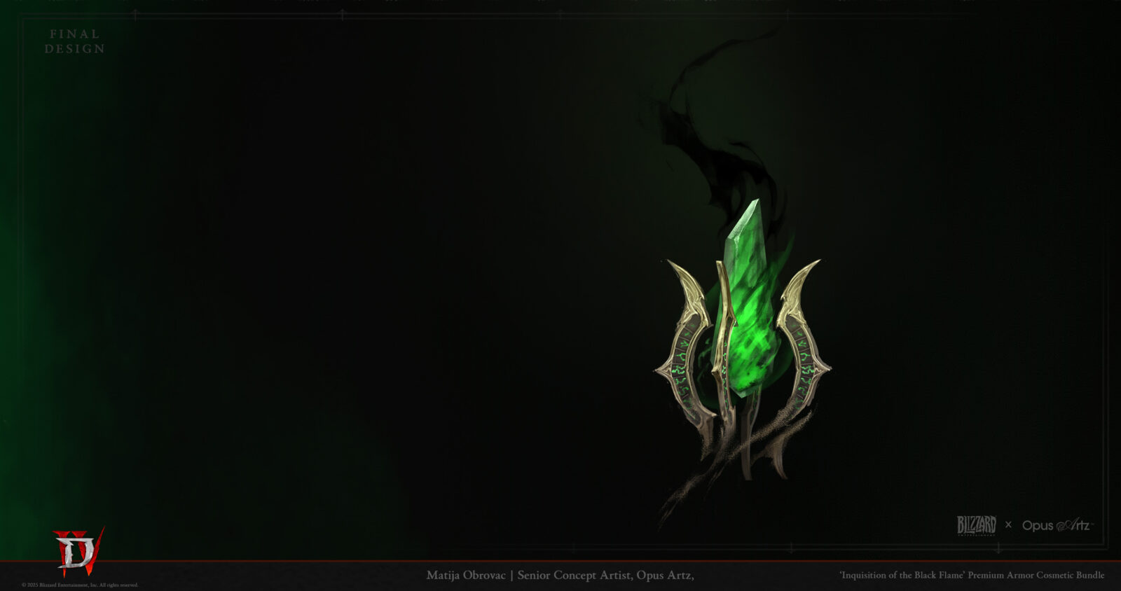 Diablo IV | Black Flame | Opus Artz ⛬ Videogame IP & Concept Art Studio ...